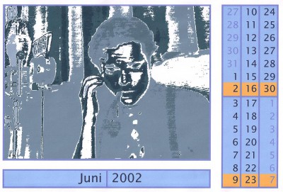 Kalender 2002: Orson Welles | zanjero.de