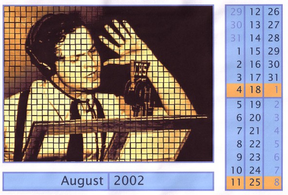 Kalender 2002: Orson Welles | zanjero.de